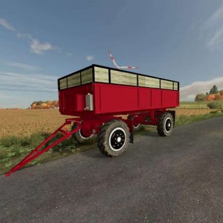 Romanian agricultural trailer v1.0 FS22 Mod | Farming Simulator 22 Mod