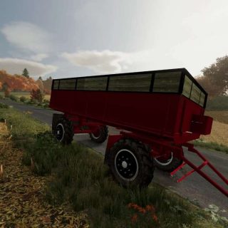 Romanian agricultural trailer v1.0 FS22 Mod | Farming Simulator 22 Mod