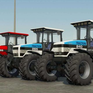 Same 265 & Lamborghini Traction v1.0 FS22 Mod | Farming Simulator 22 Mod