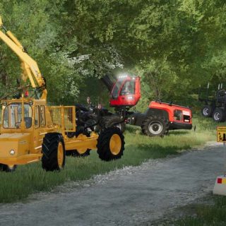 Swedish Construction Sign Pack v1.0 FS22 Mod | Farming Simulator 22 Mod