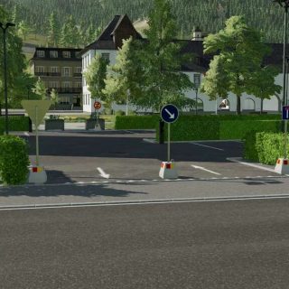 Swedish Road Sign Pack v1.0 FS22 Mod | Farming Simulator 22 Mod