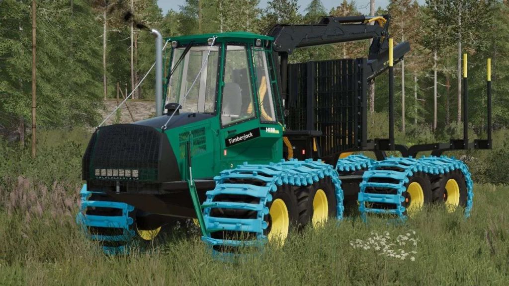 Timberjack 1410D v1.0 FS22 Mod | Farming Simulator 22 Mod