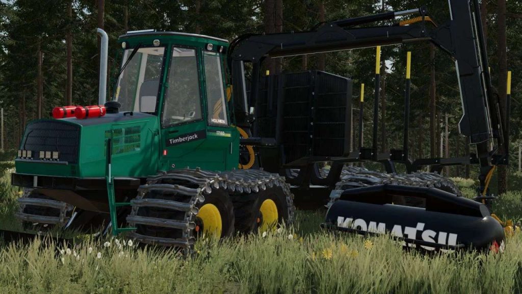 Timberjack 1710D Norrland v1.0 FS22 Mod | Farming Simulator 22 Mod