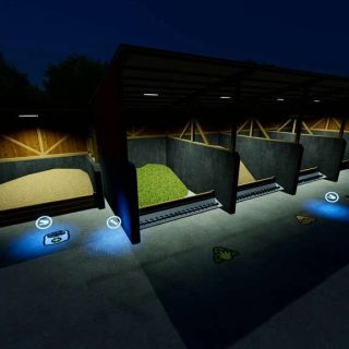 TMR Mixing Station v1.0 FS22 Mod | Farming Simulator 22 Mod