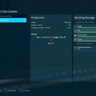 TMR Mixing Station v1.0 FS22 Mod | Farming Simulator 22 Mod
