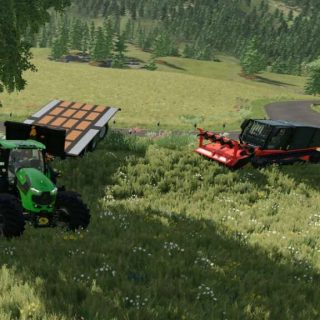 Transport Platform 4000/H v1.3 FS22 Mod | Farming Simulator 22 Mod