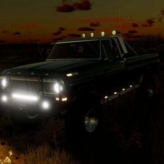 1970 Ford F250 v1.0.0.1 FS22 Mod | Farming Simulator 22 Mod