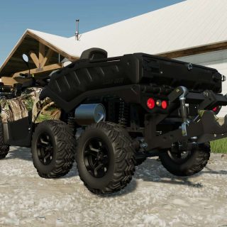 2022 Can-Am Outlander Max 6x6 XU Plus 1000T v1.1 FS22 Mod | Farming ...