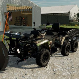 2022 Can-Am Outlander Max 6x6 XU Plus 1000T v1.1 FS22 Mod | Farming ...