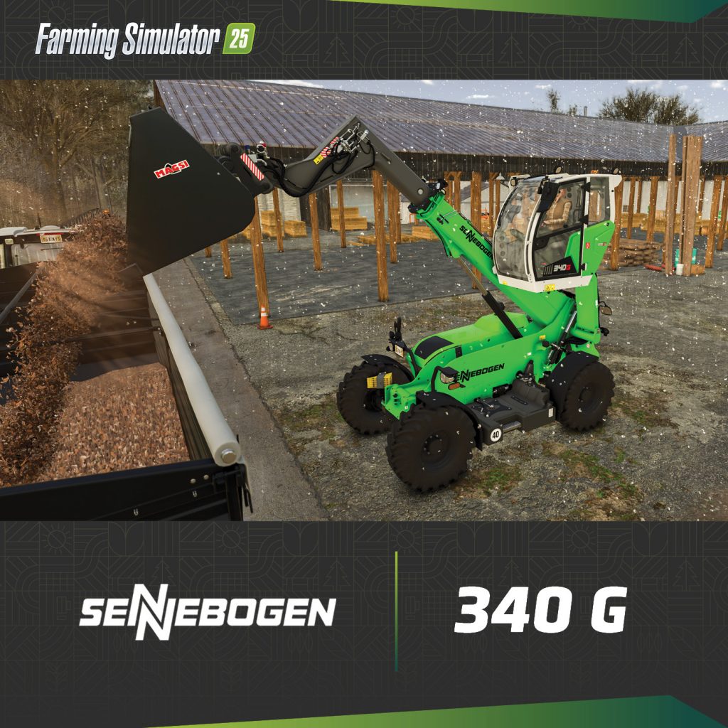 John Deere S7 Harvester & International Truck in Farming Simulator 25