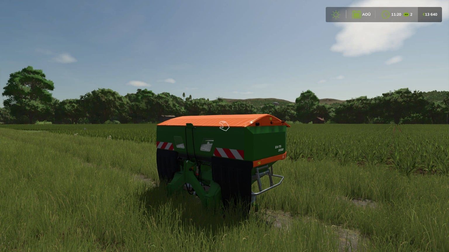 Amazone ZA-TS 3200 (lime) v1.0.0.0 FS25 Mod | Farming Simulator 22 Mod