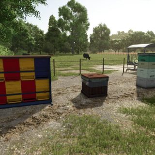 Bee Hive Pack V1.0.0.0 FS25 Mod | Farming Simulator 22 Mod