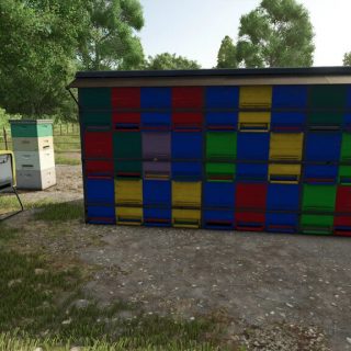 Bee Hive Pack V1.0.0.0 FS25 Mod | Farming Simulator 22 Mod