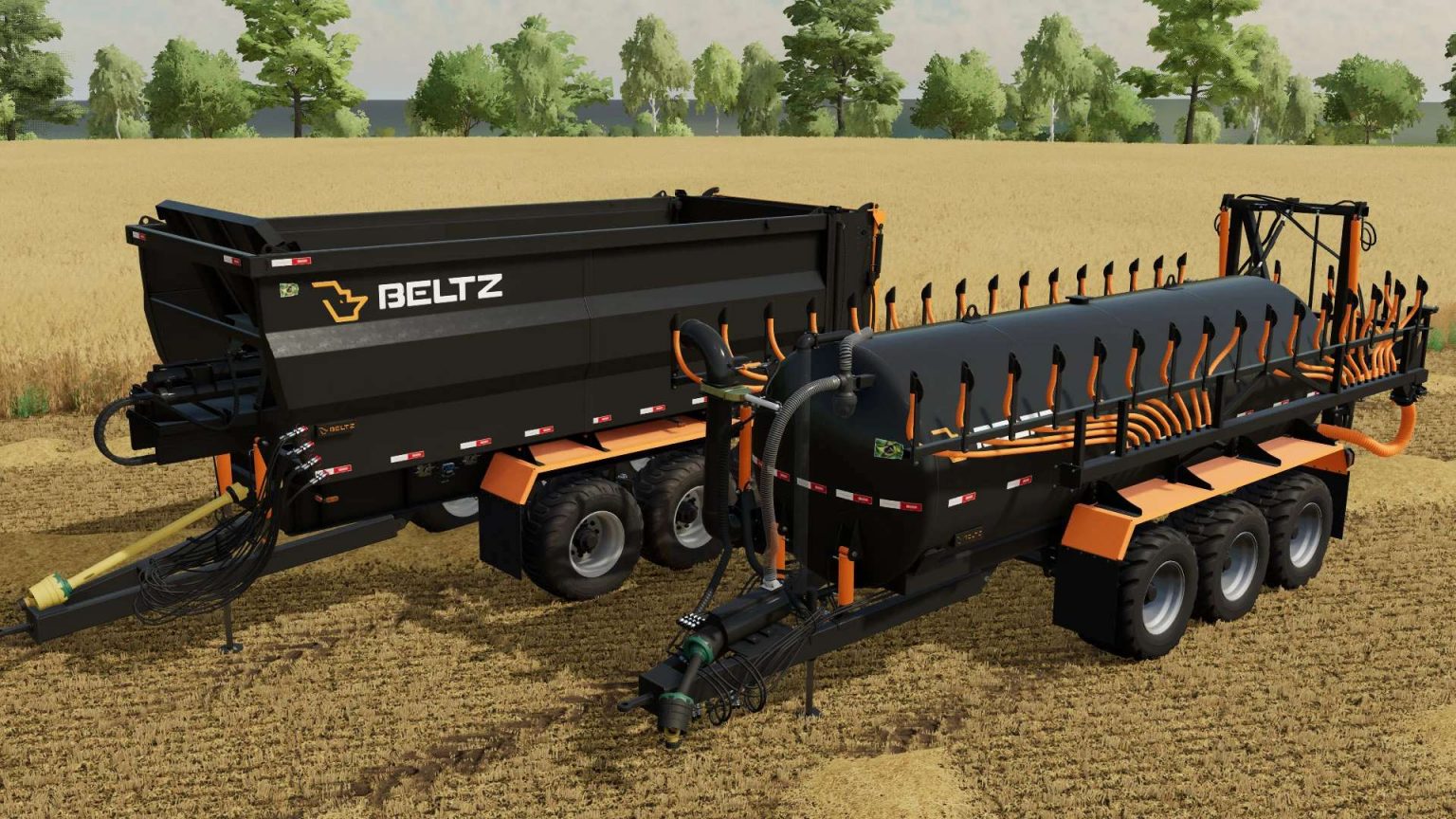 Beltz Manure Spreader & Slurry Tank v1.0 FS22 Mod | Farming Simulator ...