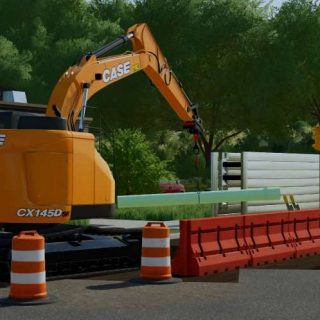 Case CX145D / Link-Belt 145X4 v1.0 FS22 Mod | Farming Simulator 22 Mod