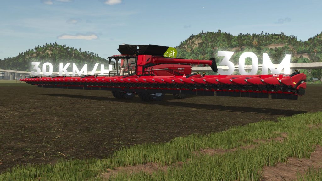Case IH Corn header 30m v1.0.0.0 FS25 Mod | Farming Simulator 22 Mod