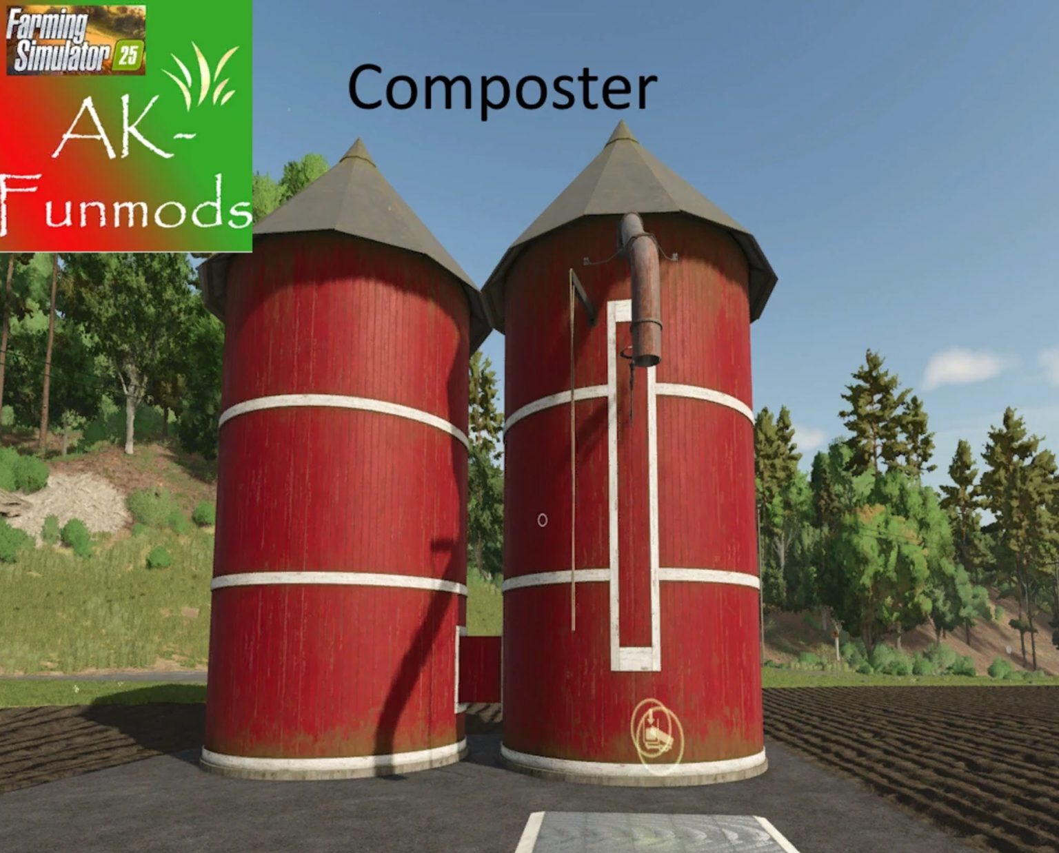 Composter v1.0.0.0 FS25 Mod | Farming Simulator 22 Mod