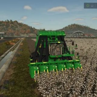Cotton Harvester Pack John Deere 52 km/h v1.0.0.0 FS25 Mod | Farming ...