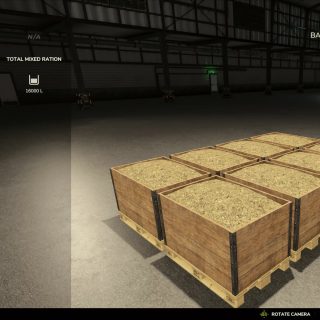 Cow Food Pallets V1.0.0.0 FS25 Mod | Farming Simulator 22 Mod