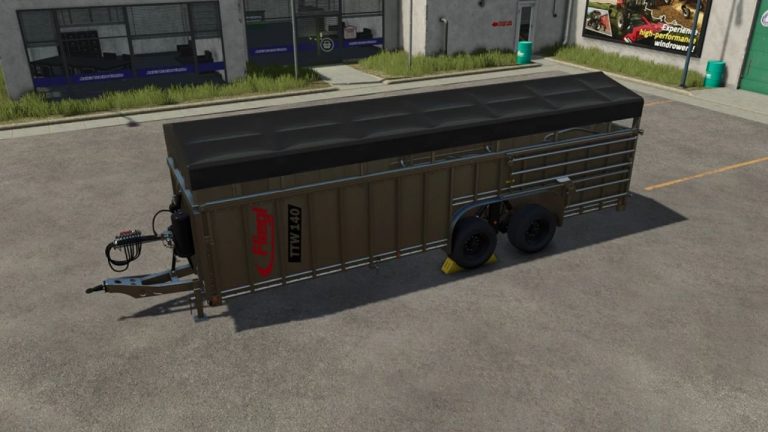 Double capacity livestock carrier V1.0.0.0 FS25 Mod | Farming Simulator ...