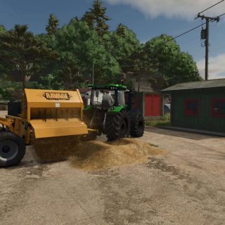 Elmer's Ravage straw blower v1.0.0.0 FS25 Mod | Farming Simulator 22 Mod