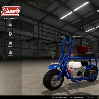 EXP25 Mini Bike v1.0.0.0 FS25 Mod | Farming Simulator 22 Mod