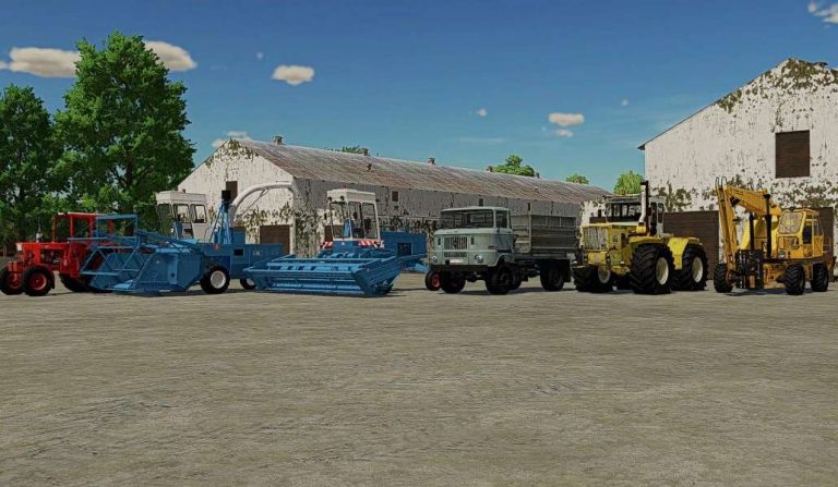 Field machine Pack v1.0 FS22 Mod | Farming Simulator 22 Mod