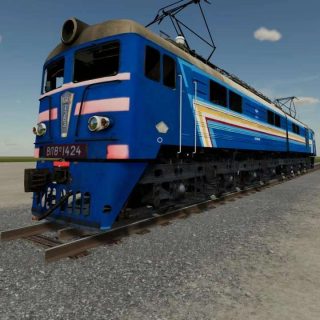 Freight locomotives TEVZ VL8 (509/514/758) v1.2 FS22 Mod | Farming ...