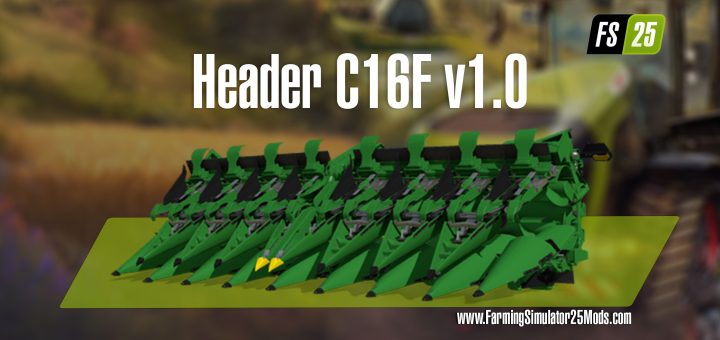 Farming Simulator 25 Header Mods - FS25 Headers