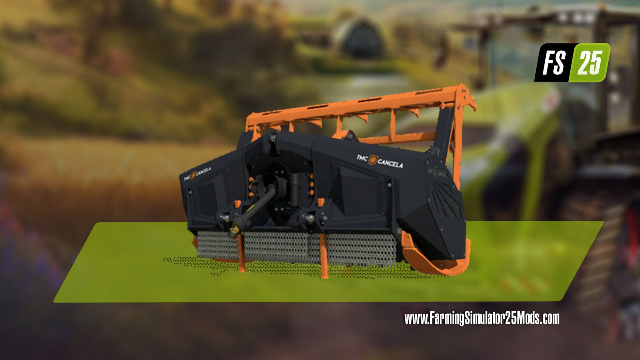 High speed stump grinder 1.0.0.0 FS25 Mod | Farming Simulator 22 Mod