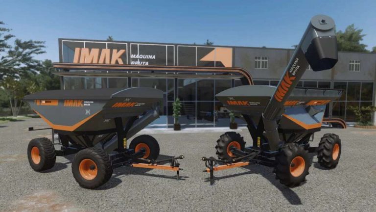 IMAK Grain Trailer CG 28500 v1.0 FS22 Mod | Farming Simulator 22 Mod