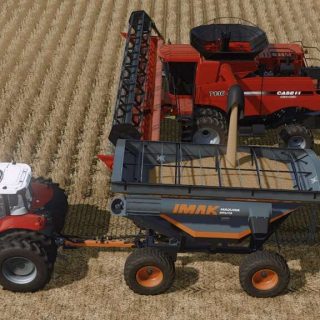 IMAK Grain Trailer CG 28500 v1.0 FS22 Mod | Farming Simulator 22 Mod