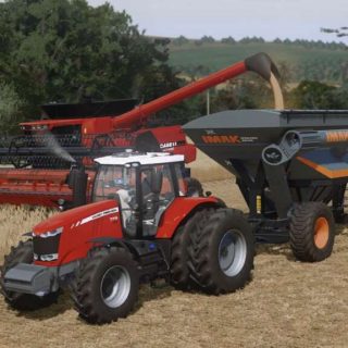 IMAK Grain Trailer CG 28500 v1.0 FS22 Mod | Farming Simulator 22 Mod
