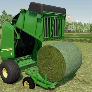 John Deere 561R Baler & Accumulator v1.0 FS22 Mod | Farming Simulator ...