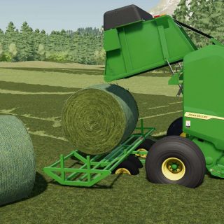 John Deere 561R Baler & Accumulator v1.0 FS22 Mod | Farming Simulator ...
