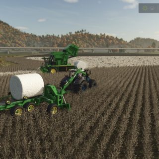 John Deere Cotton Pack v1.0.0.0 FS25 Mod | Farming Simulator 22 Mod