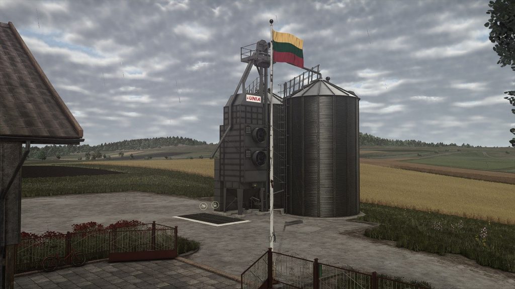Lithuanian Flag V1.0.0.0 FS25 Mod | Farming Simulator 22 Mod