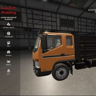 Lizard Dragon By Zladdi76 v1.0.0.0 FS25 Mod | Farming Simulator 22 Mod