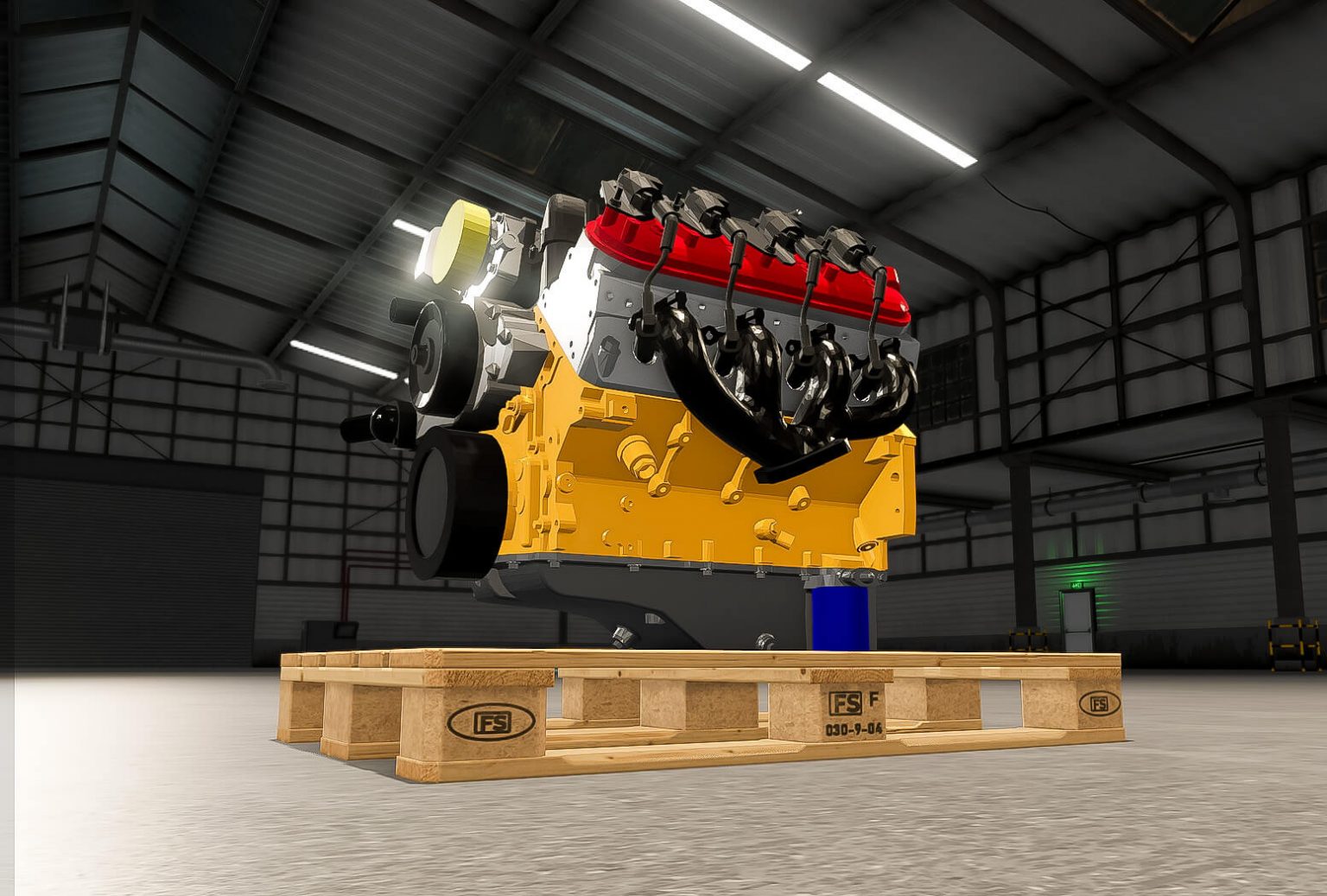 Lizard LS7 Engine v1.0.0.0 FS25 Mod | Farming Simulator 22 Mod
