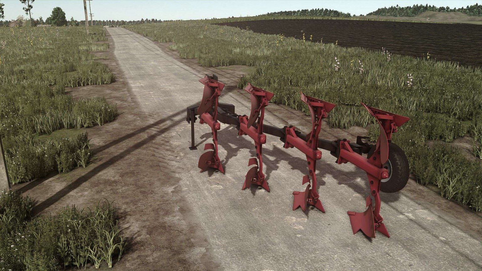 Lizard Tur Plow v1.0.0.0 FS25 Mod | Farming Simulator 22 Mod