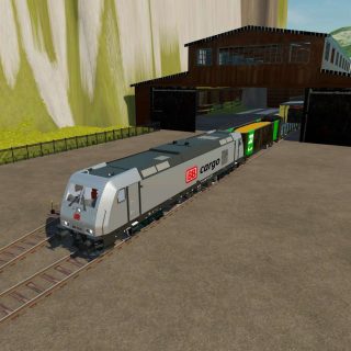 Locomotivas Europeias v1.0 FS22 Mod | Farming Simulator 22 Mod