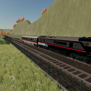 Locomotivas Europeias v1.0 FS22 Mod | Farming Simulator 22 Mod