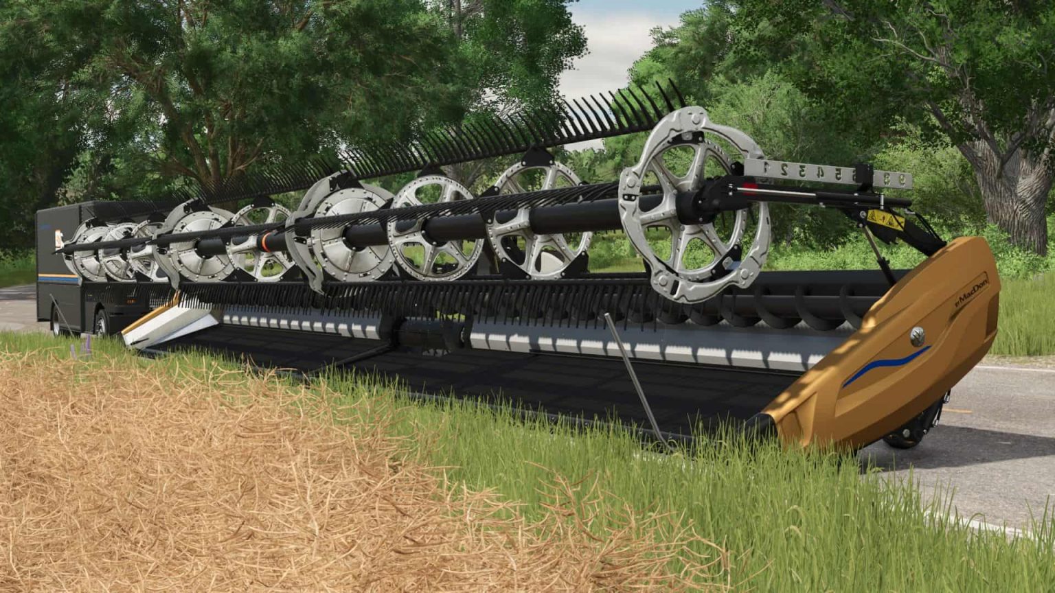 Macdon FD250 TerraFlex Edit v1.0.0.0 FS25 Mod | Farming Simulator 22 Mod