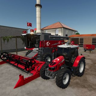 Massey Ferguson Beta 7360 v1.1.0.0 FS25 Mod | Farming Simulator 22 Mod
