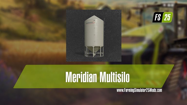 Meridian Multisilo V1.0.0.0 FS25 Mod | Farming Simulator 22 Mod