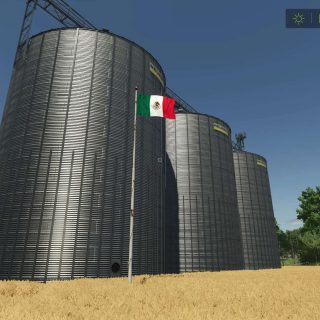Mexico Flag v1.0.0.0 FS25 Mod | Farming Simulator 22 Mod