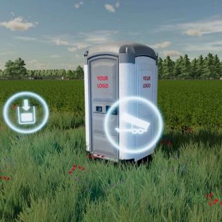 Mobile Toilet v1.0 FS22 Mod | Farming Simulator 22 Mod