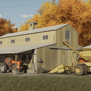 Old school American barns 2 v1.0 FS22 Mod | Farming Simulator 22 Mod