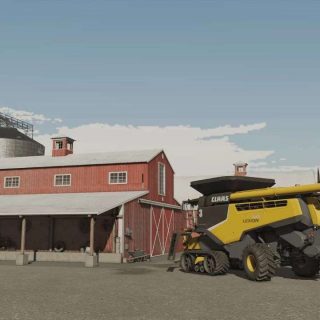 Old school American barns 2 v1.0 FS22 Mod | Farming Simulator 22 Mod