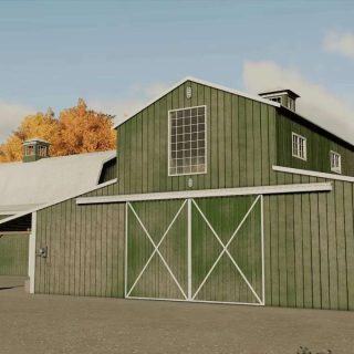 Old school American barns 2 v1.0 FS22 Mod | Farming Simulator 22 Mod